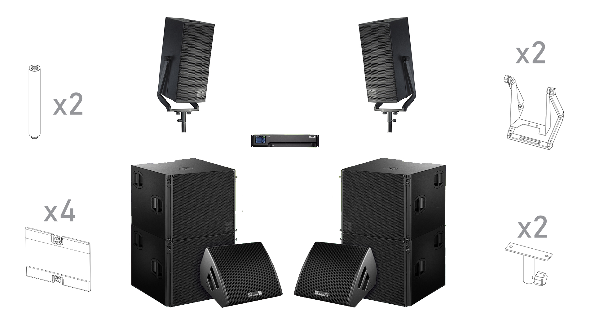 Set D&B Audiotechnik Series V